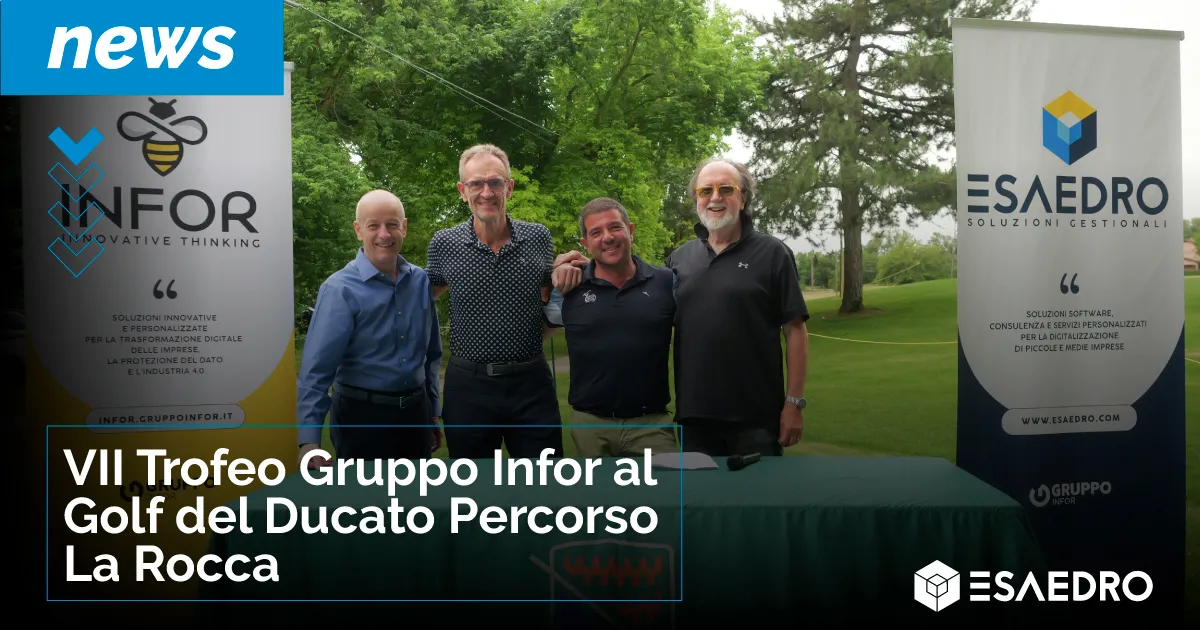 VII Trofeo Golf Gruppo Infor 2024 al Golf del Ducato