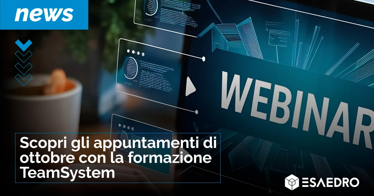 Webinar TeamSystem ottobre 2025 - Esaedro